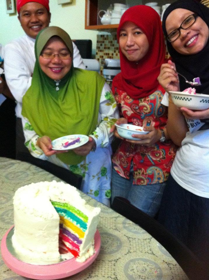 Chef Obie Kelas Masakan 1001 Info & Resepi: Kelas Red Velvet & Rainbow ...