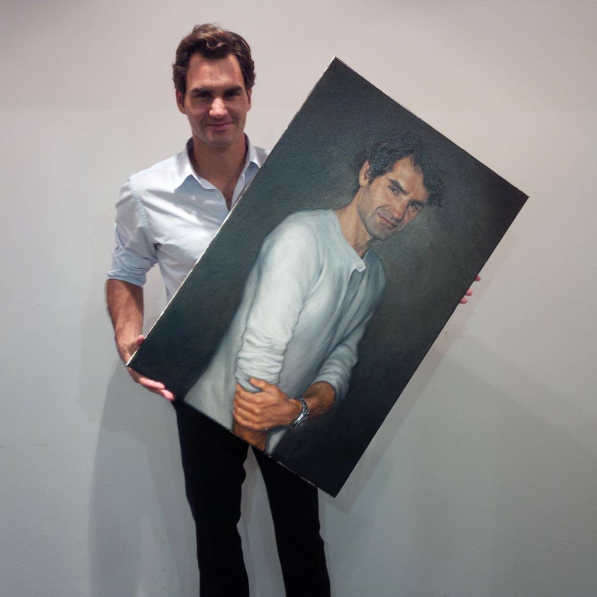 Roger Federer: Portrait of an artist ~ Roger Federer The Champ