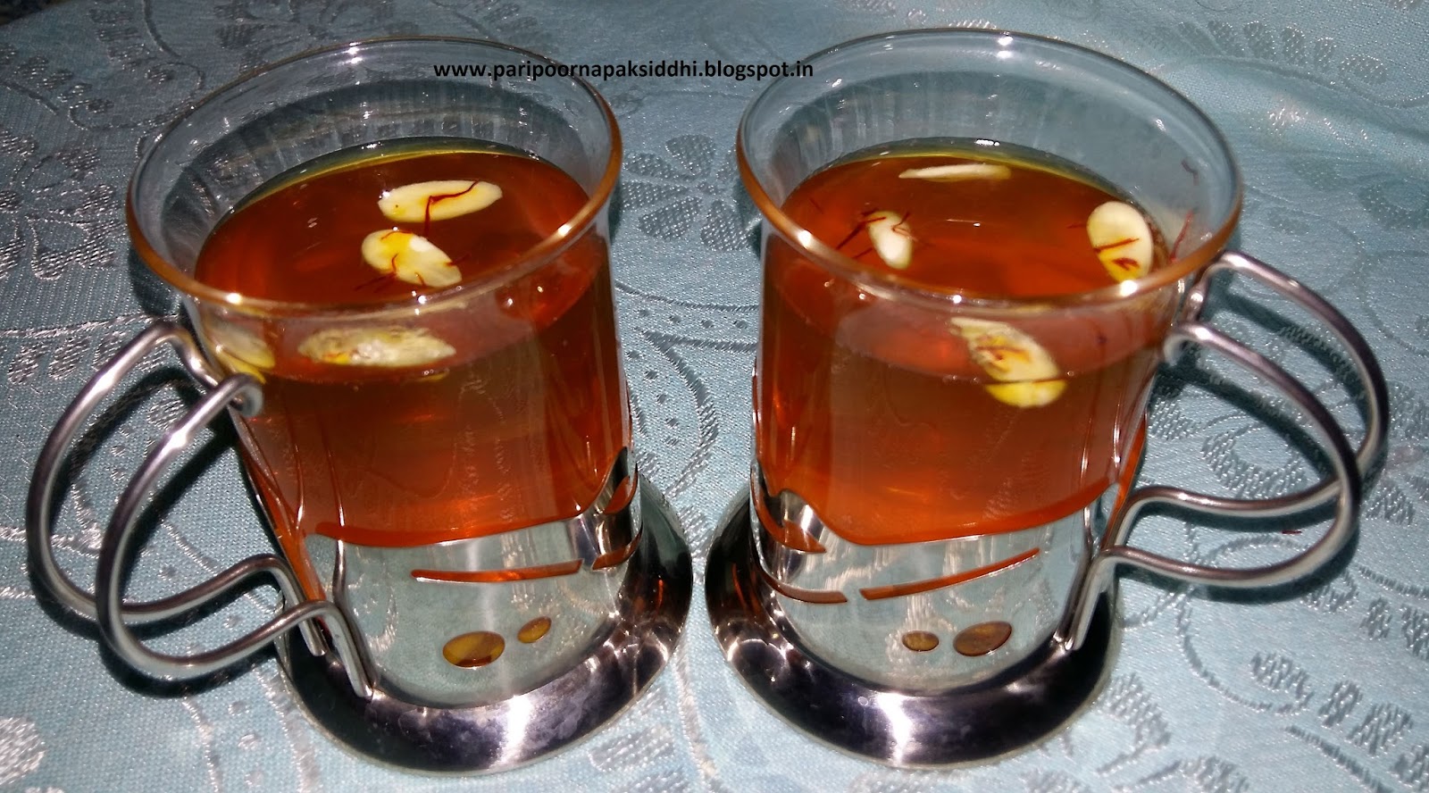 Paripoorna Paksiddhi : KAHWA / KAHWAH / KASHMIRI TEA