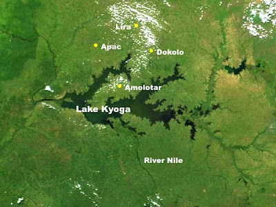 Ian and Renate in Kampala: Field trip to Northern Uganda