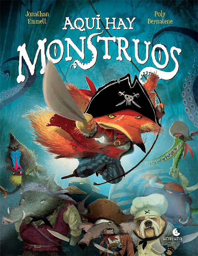 Dibupoly: "Aquí hay monstruos", nuevo libro con piratas y un juego de ...
