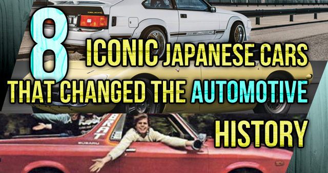 THE MOST ICONIC JAPANESE CARS that changed and defined the automotive ...