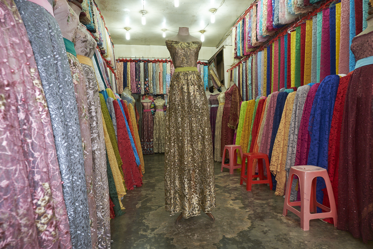 Hello Talalay: The Colorful Textile Area Of Medan