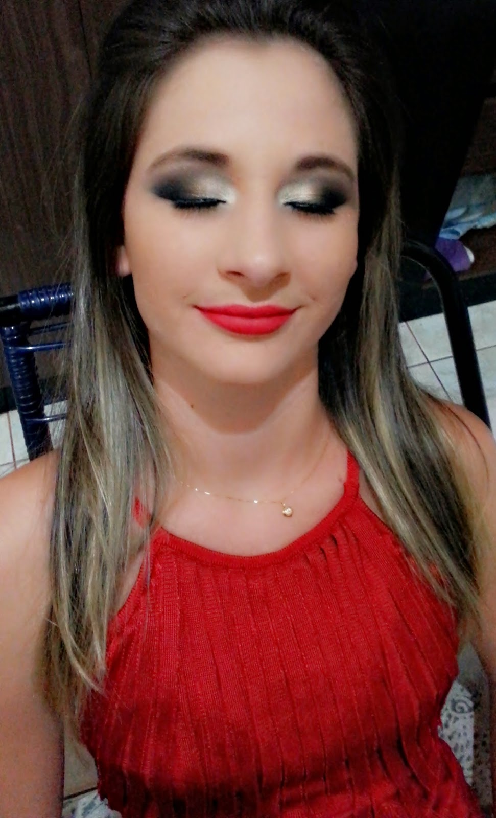 Daniela Neves: Maquiagem para Festa de Desfile de Moda "Oscar 6" 23/10/2014