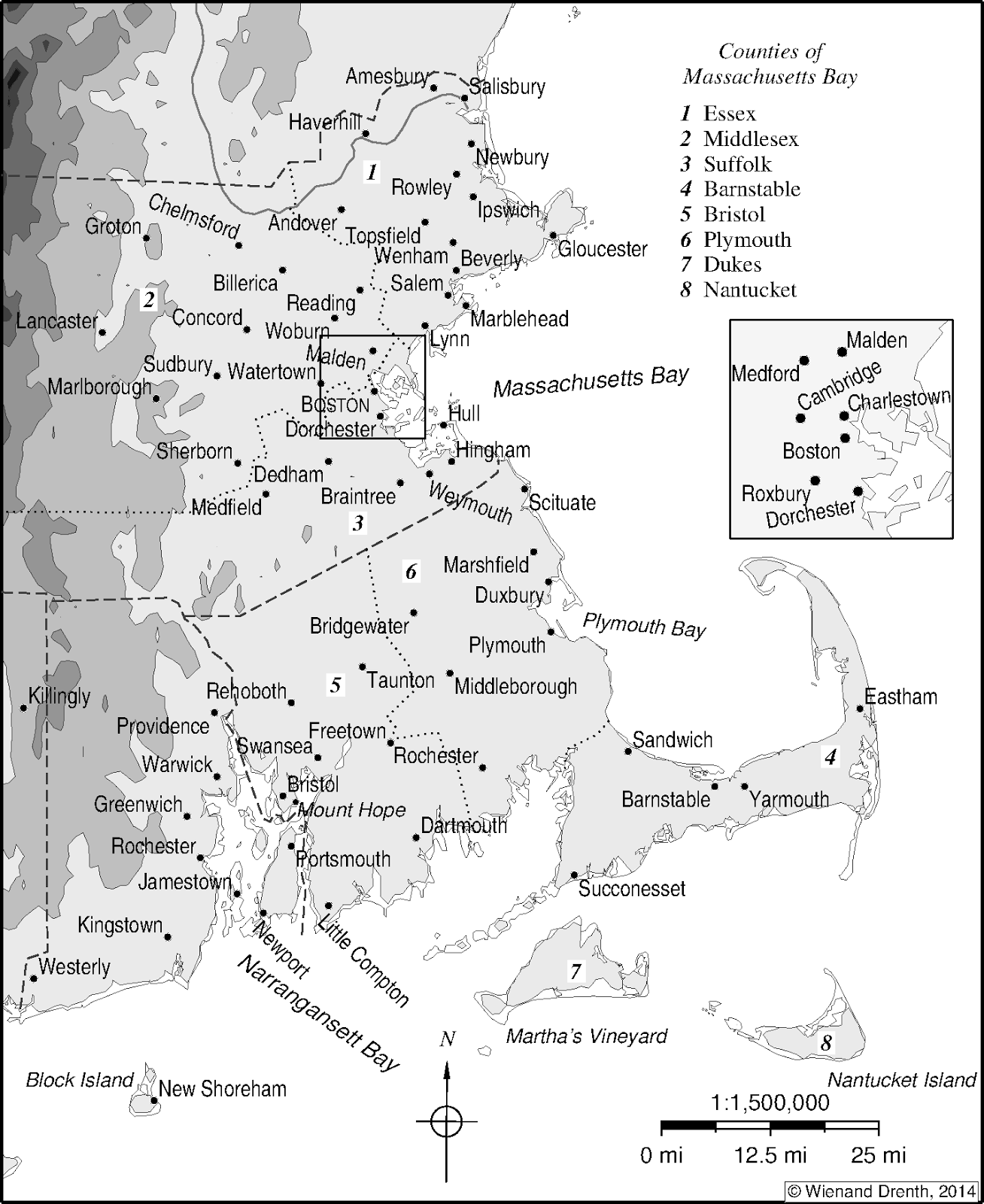 [TMP] "Map of Massachusetts Bay, Plymouth Bay and ..." Topic