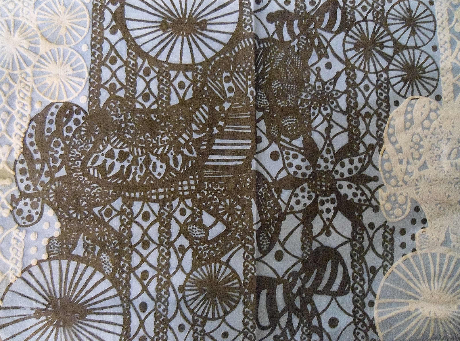 Naomi Peace's Textiles: My Screen Prints on Cotton
