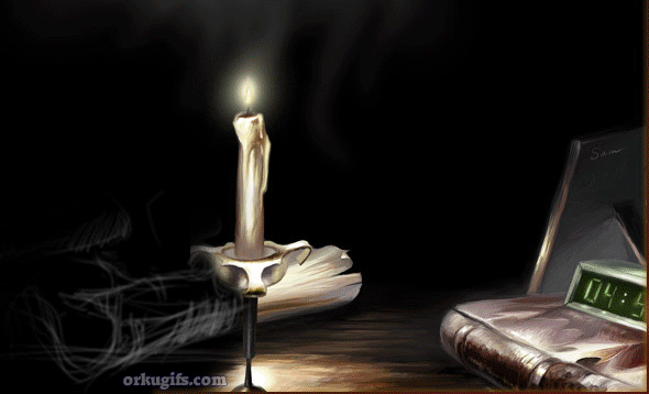 Gifs animados de velas con llama - Blog de imágenes