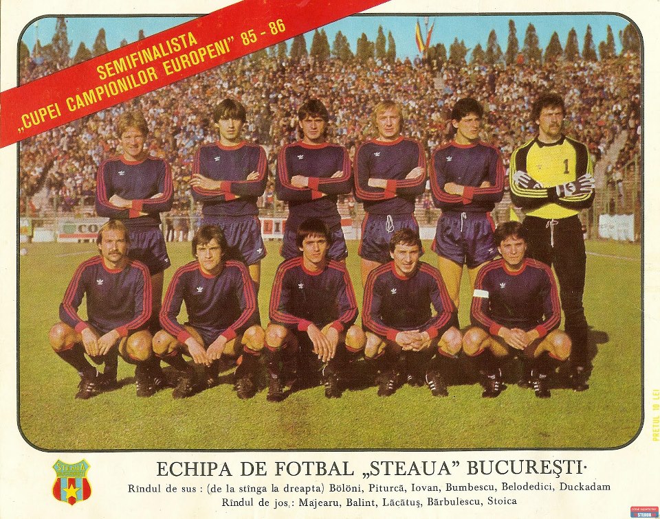 ANOTANDO FÚTBOL *: STEAUA BUCAREST