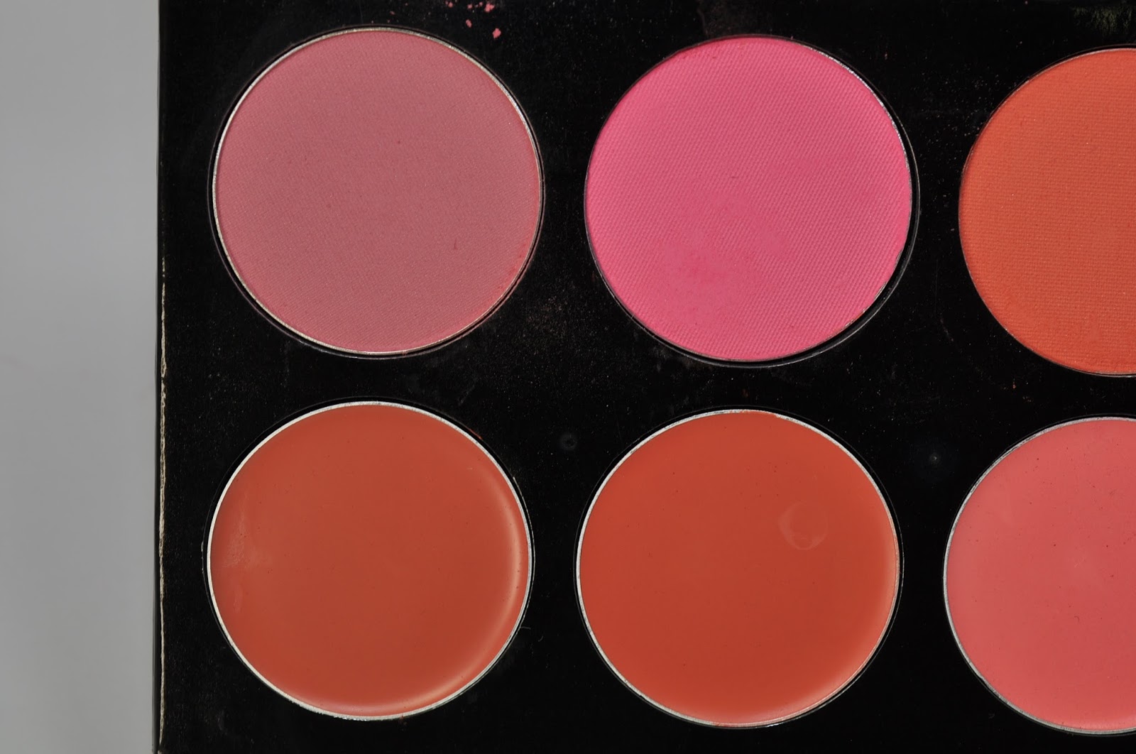 Mehron Cheek Cream & Cheek Powder 8-Color Palette Swatches, Look ...