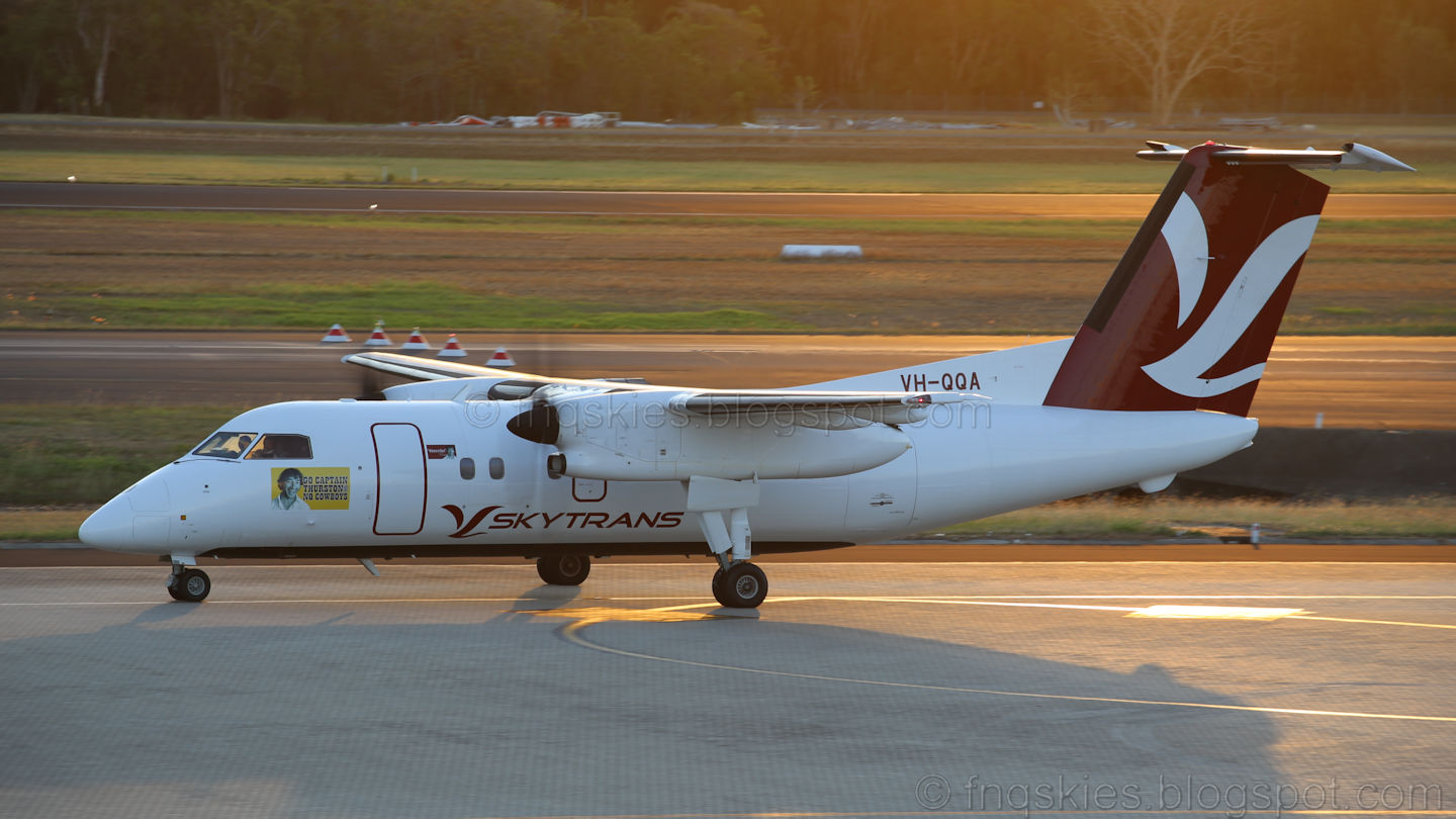 Central Queensland Plane Spotting: Skytrans Airlines Dash-8 Fleet ...
