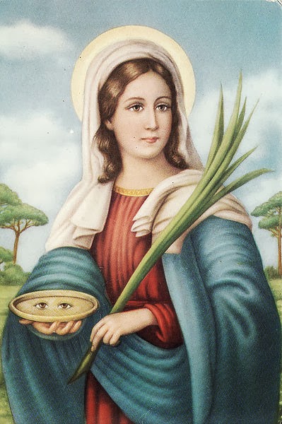 The Catholic Reader Saint Lucy Of Syracuse Patron Of Eye Problems