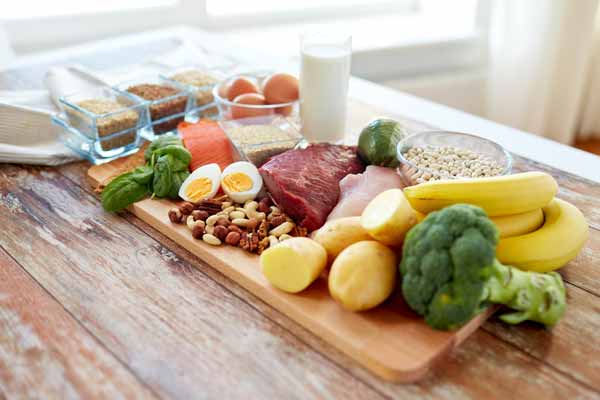 A diet with enough fiber helps improve someone’s digestive health.