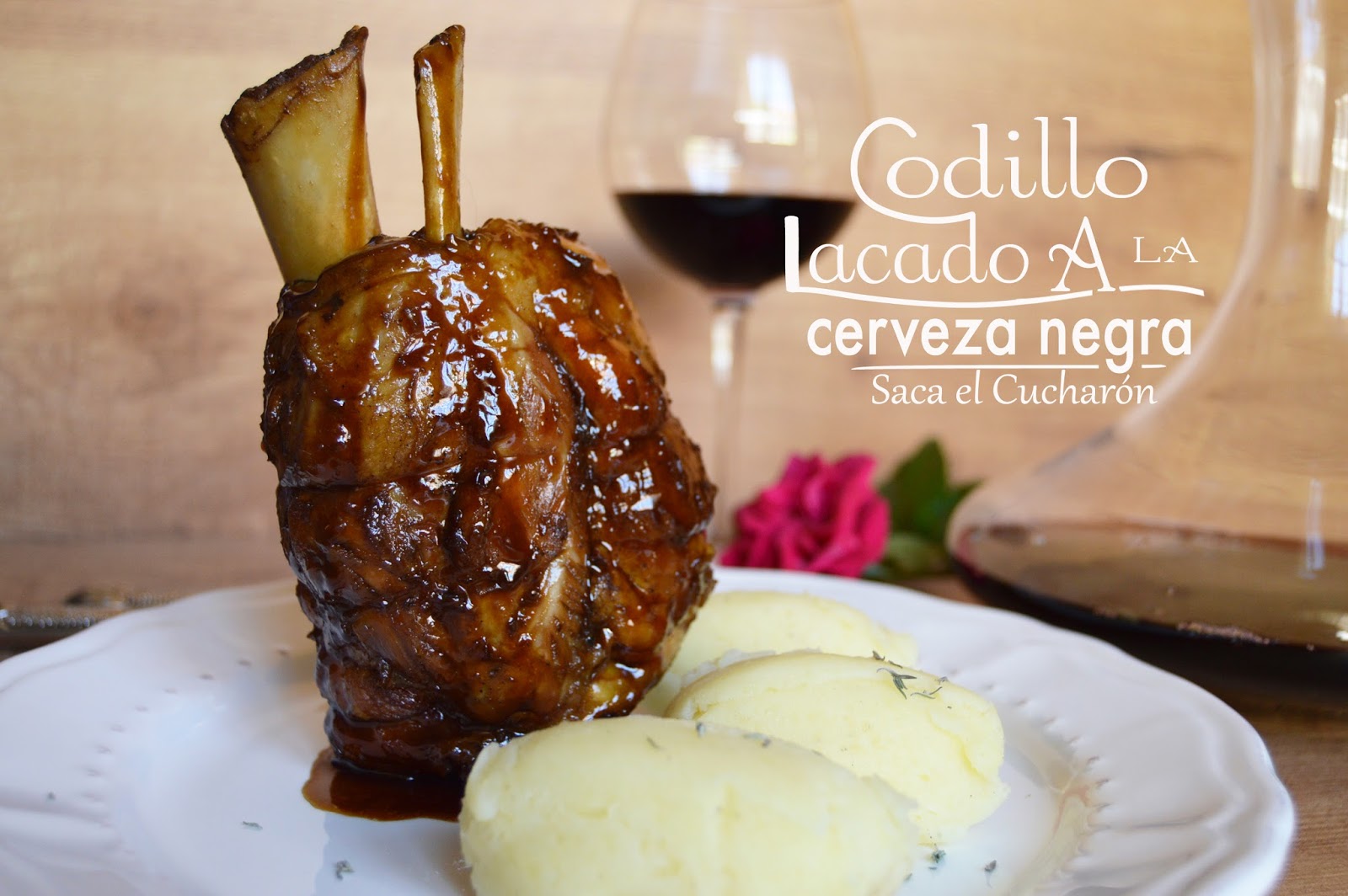 CODILLO LACADO A LA CERVEZA NEGRA