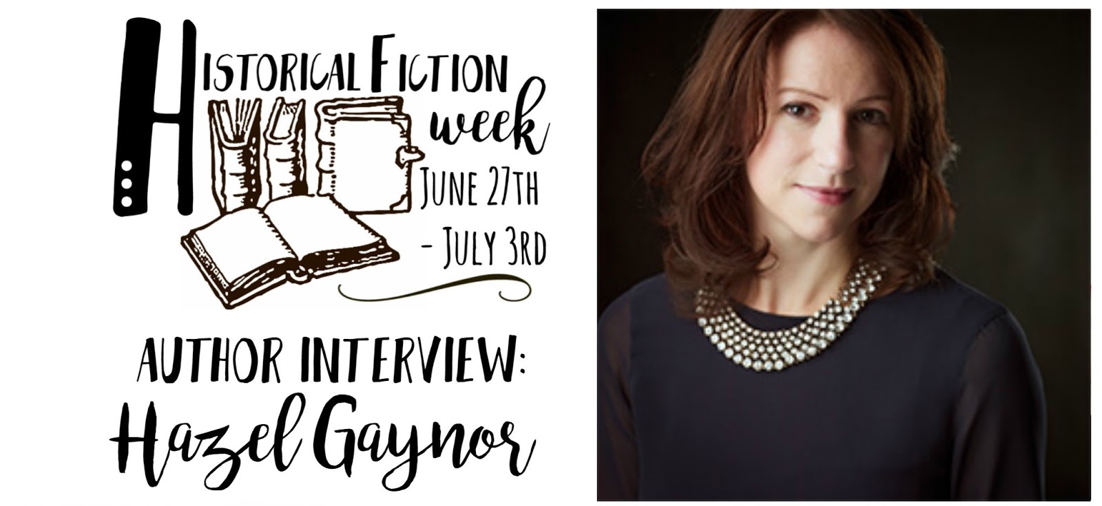 Historical Fiction Week: Author Q&A with Hazel Gaynor - Alba in bookland