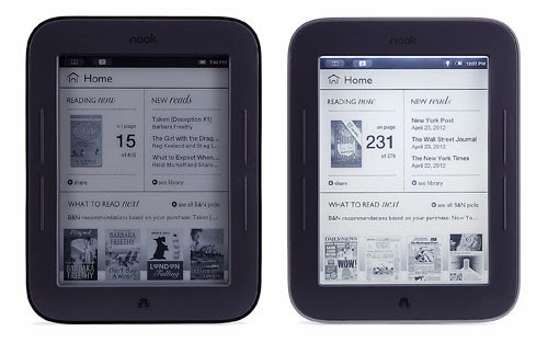 Realms of Chirak: Nook Simpletouch vs. Kindle Paperwhite