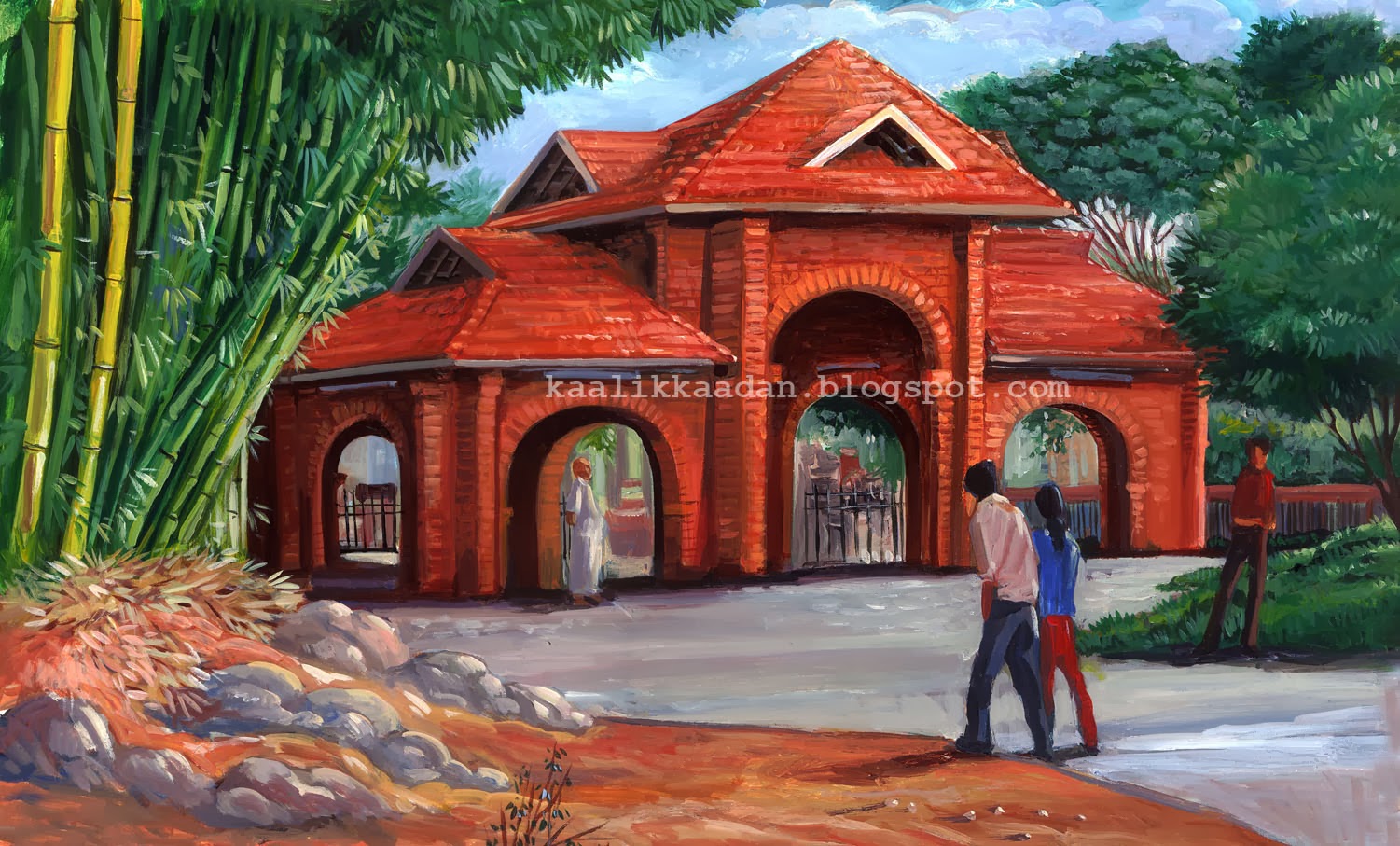 Kaalikkaadan: My Kozhikode with acrylic