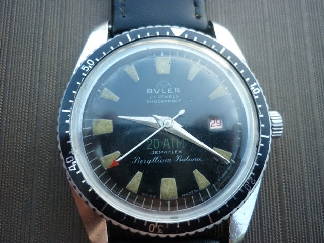 JAM BAHARI : vintage watch collection: Buler Divers (SOLD)