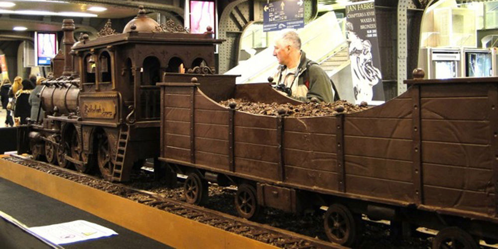 Just A Car Guy: The chocolate train, new Guinness World Record for ...