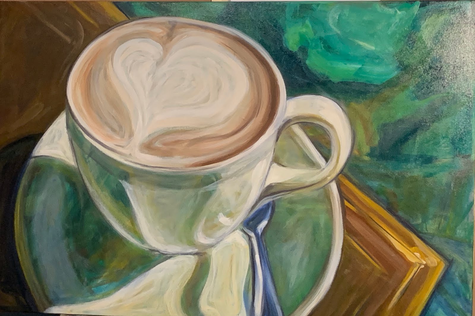 Heidi Floren Gallery: Coffee Paintings