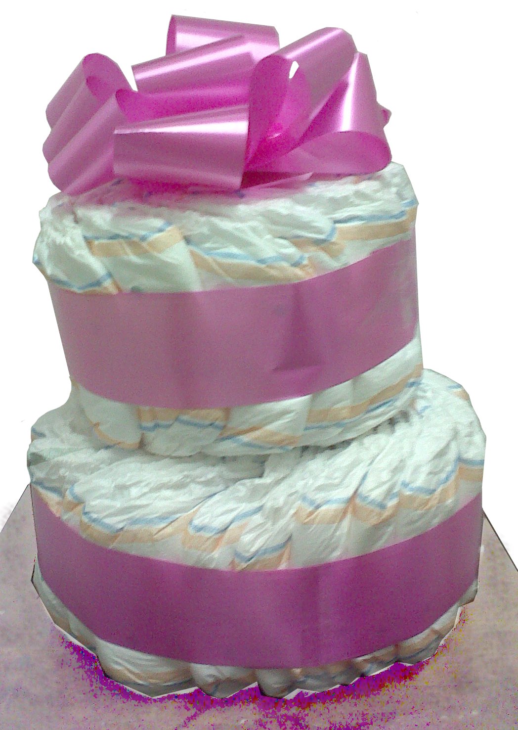 Nappy cakes - Great gift for a new mom!