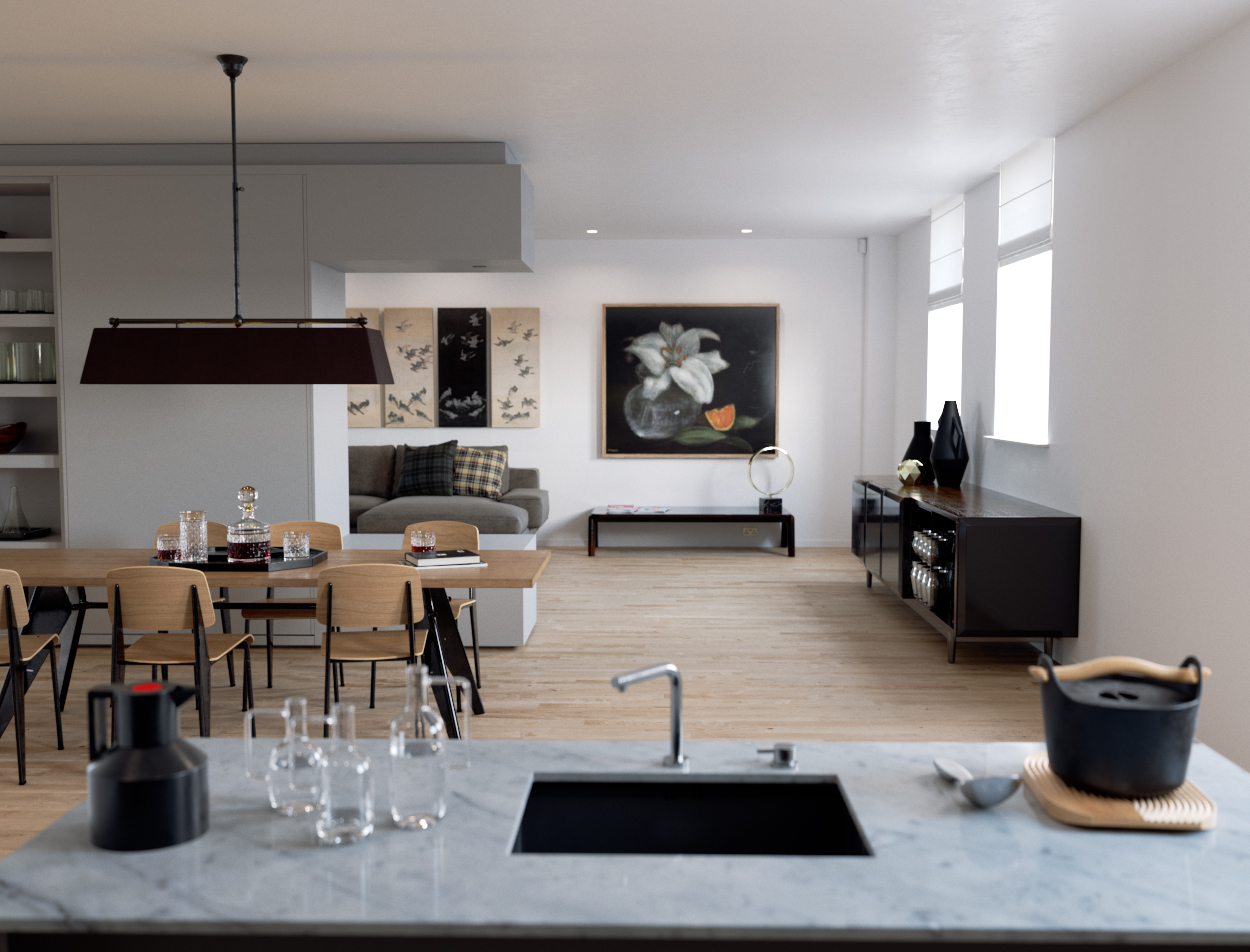 Making of Apoco77 House in 3Ds Max by Zuliban | Computer Graphics Daily ...