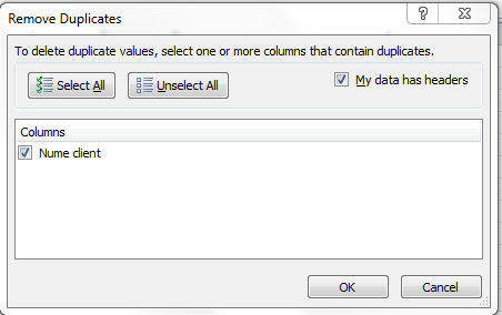 Cea mai simpla modalitatea de elimarea duplicatelor dintr-un tabel ...