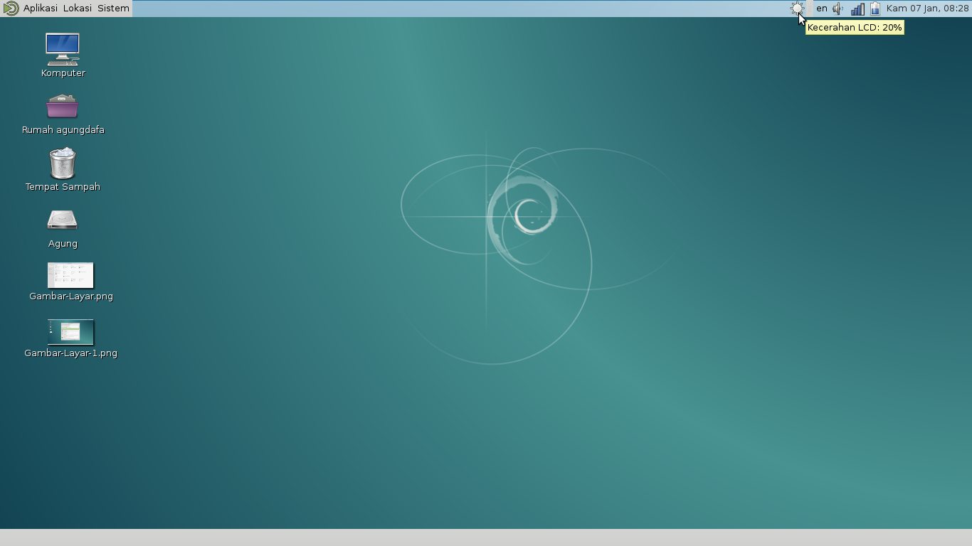 Mengatur Kontras Layar Secara Permanen Debian - Musbihin - BLC Telkom ...