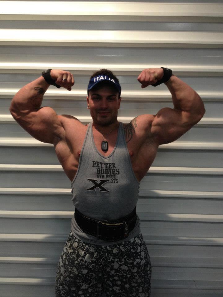 World Bodybuilders: Italian bodybuilder Lorenzo Filippi
