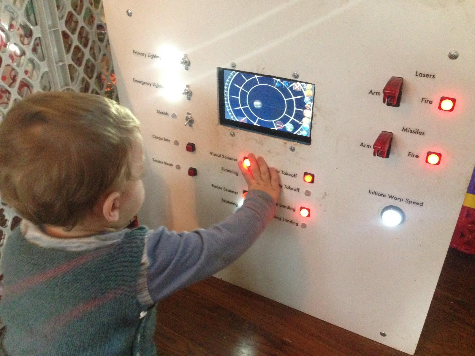 Clint's Projects: Spaceship Control Panel