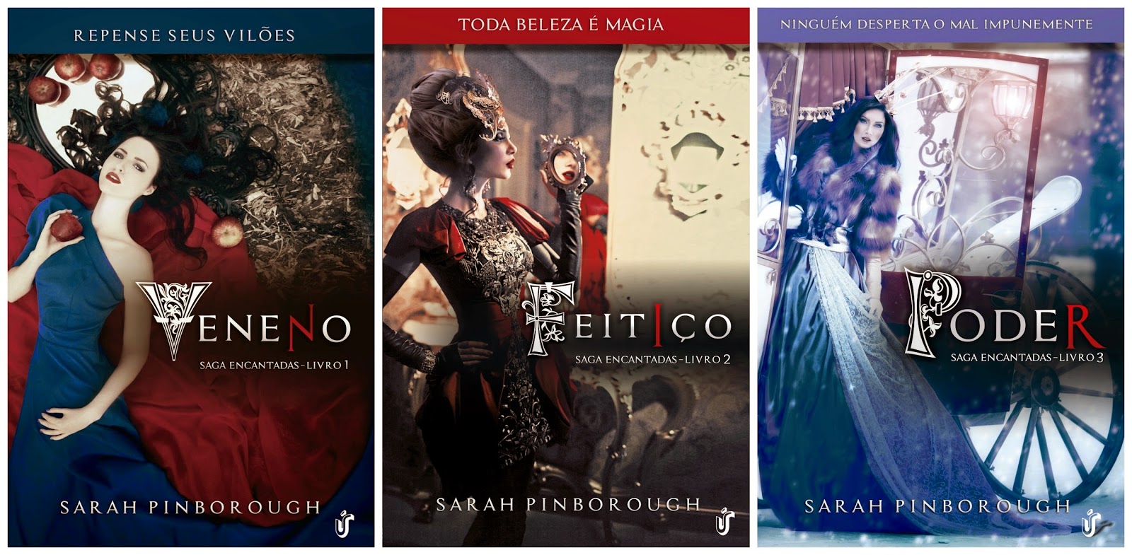 Fome Literária: Resenha: Trilogia Encantadas - Sarah Pinborough