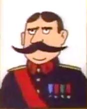 Flag of the Adventures of Tintin's Borduria, based on its leader's most ...