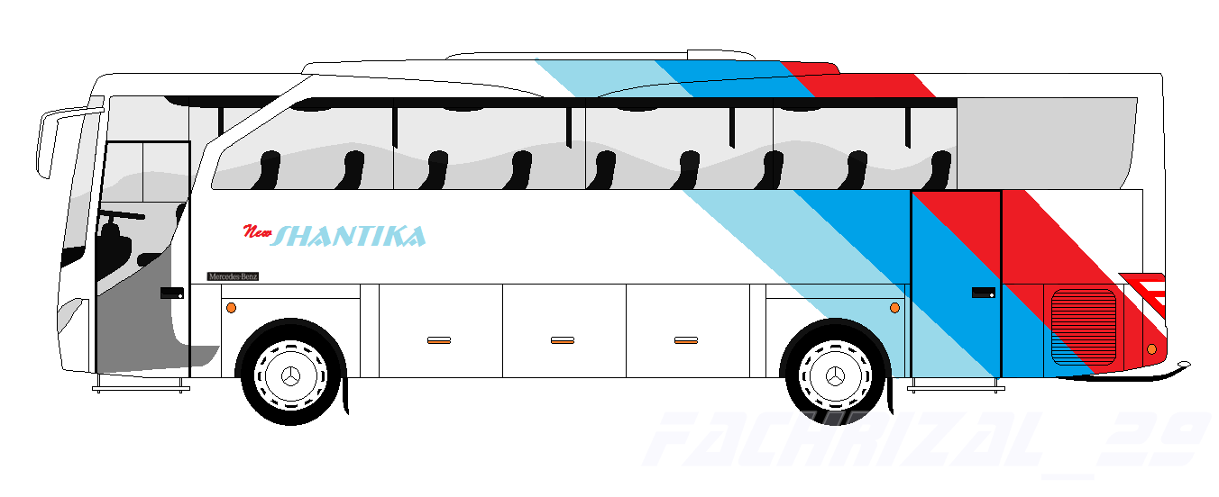the real Oksa Muhammad Fachrizal blog: sketsa bus with ms paint