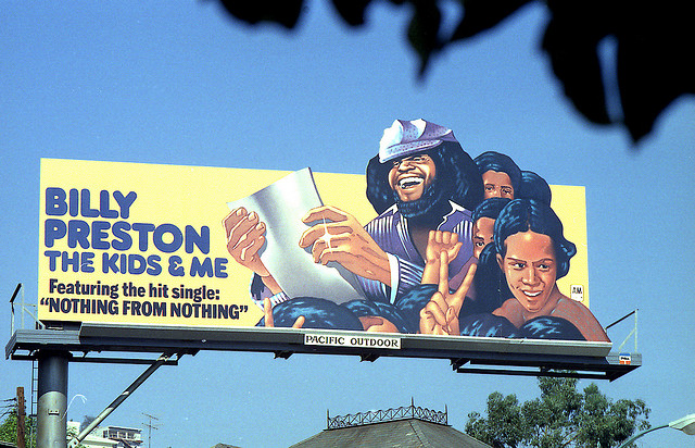 24 Amazing Vintage Music Billboards on Sunset Boulevard, California ...