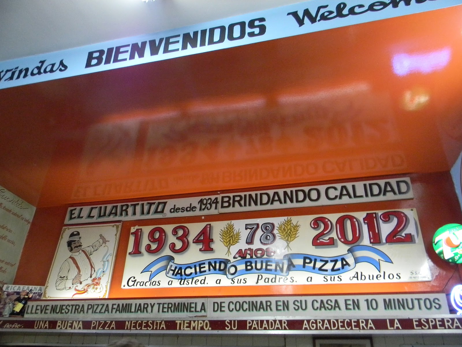 Fotos de familia: "El Cuartito" la pizzería