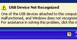 USB device not recognized मैसेज क्यों दिखता है? / Why does the USB ...