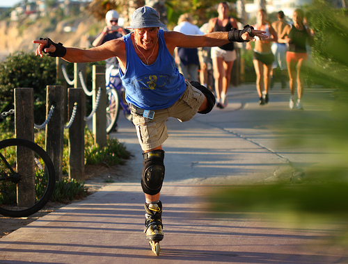 SanDiegoVille: Who Is The "Real" Slomo Of San Diego's Ocean Front Walk