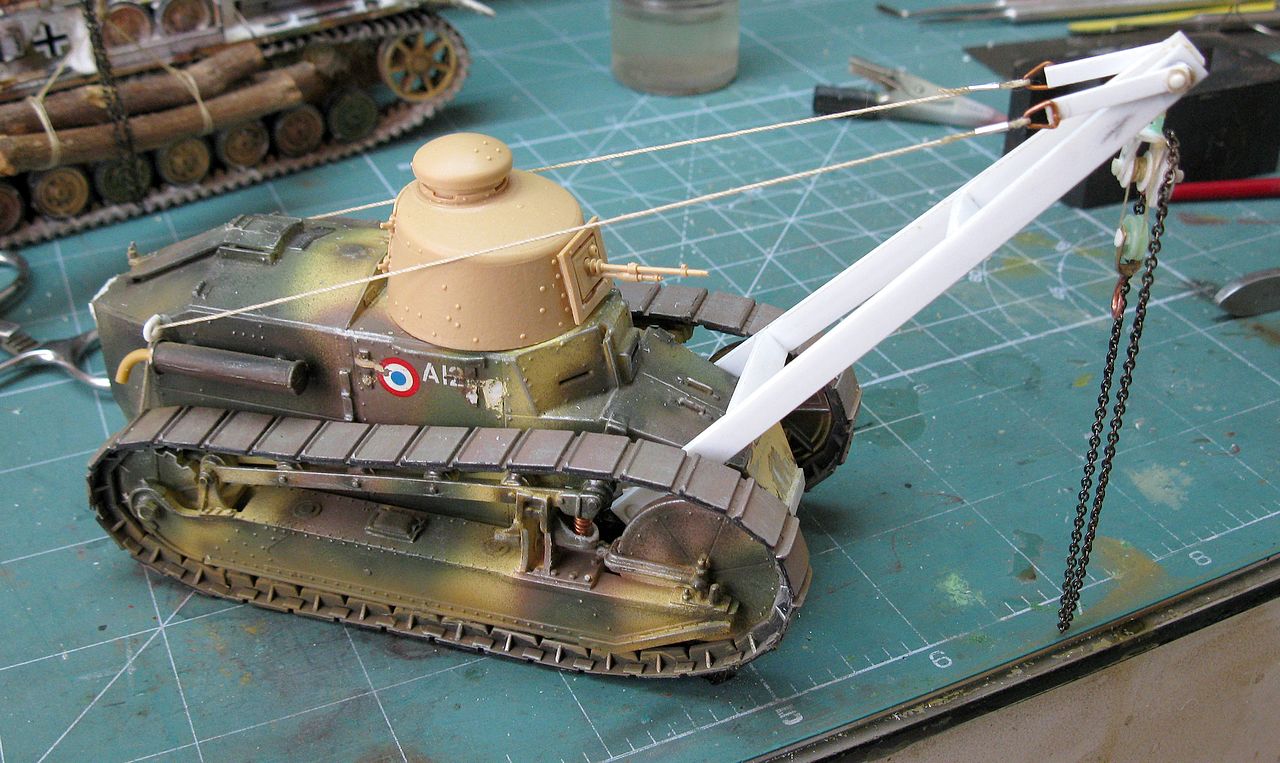 Panzerserra Bunker- Military Scale Models in 1/35 scale: Renault FT 17 ...