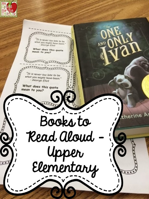 An Apple For The Teacher: Favorite Read Alouds for Upper Elementary