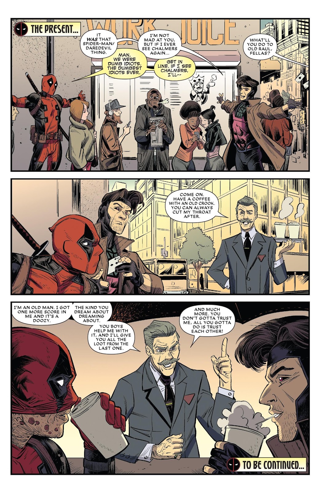 Weird Science DC Comics: Deadpool V Gambit #1 Review and *SPOILERS ...