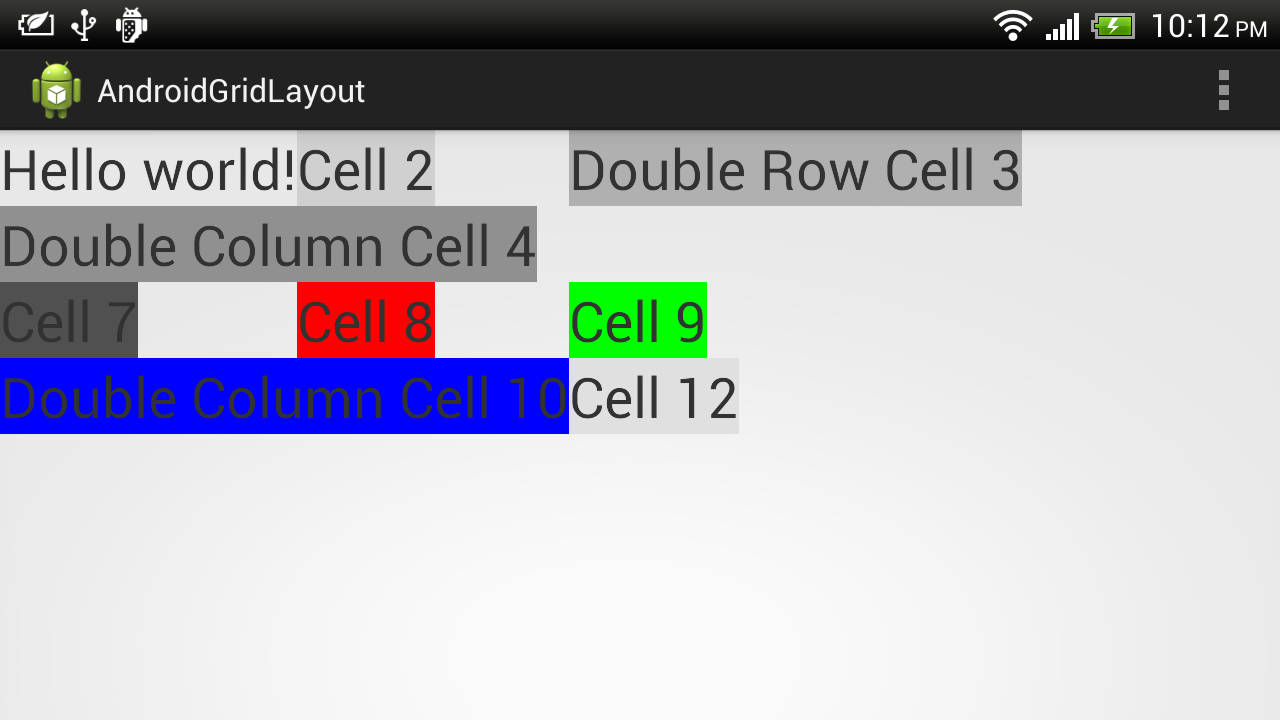 Android Er Gridlayout 1498