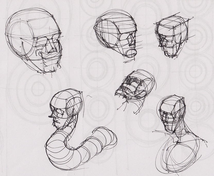 Louis learns to draw: Analytical Figure Drawing Day 20