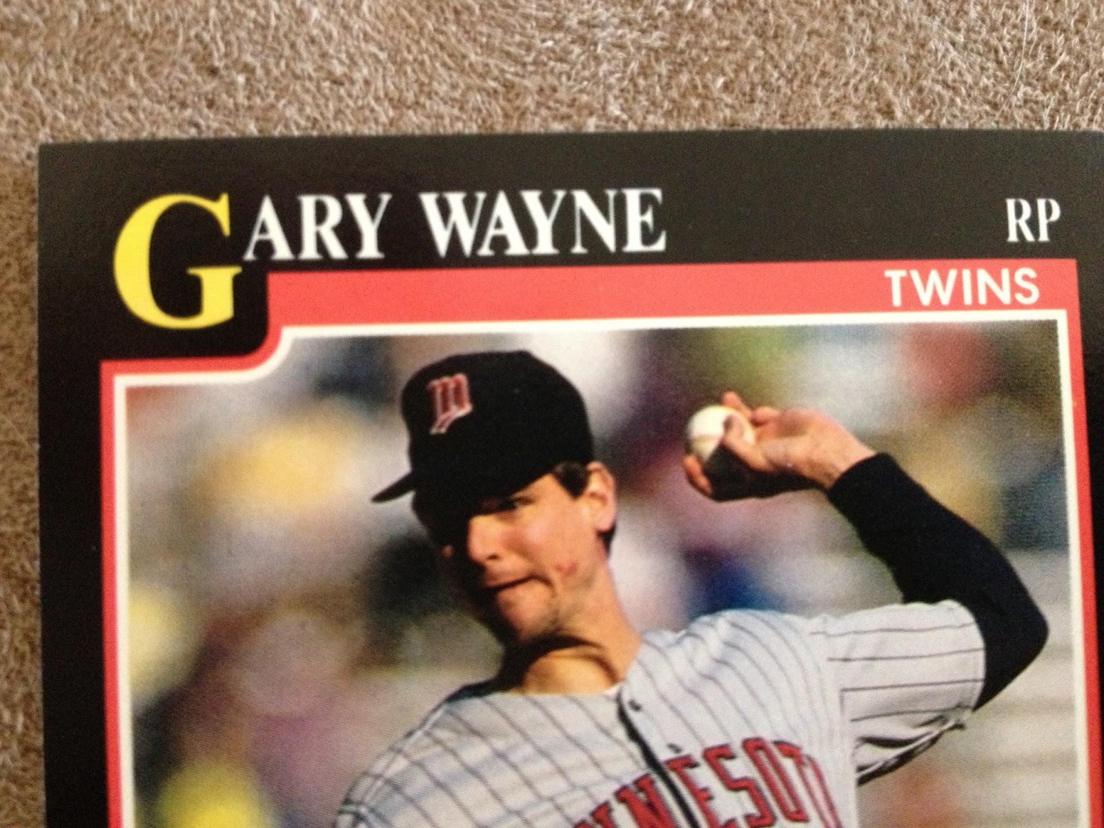 Kevin Slowey was Framed!: Forgotten Twins? Gary Wayne