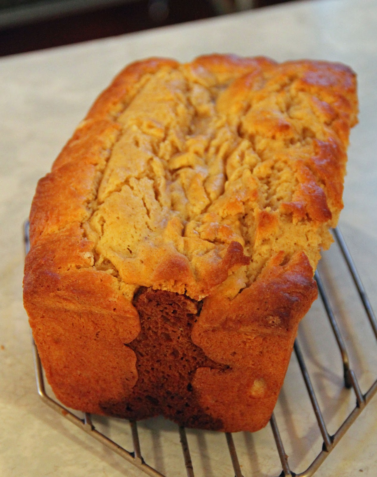 Jo and Sue: Eggnog and Gingerbread Surprise Loaf