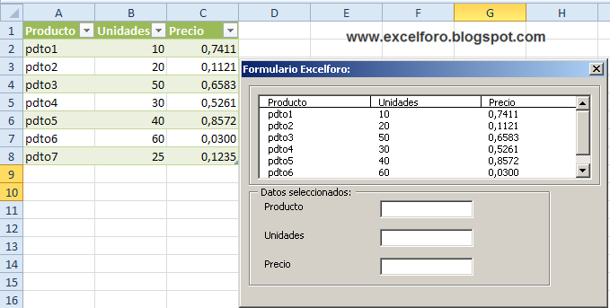 Asociar A Un Textbox El Valor Seleccionado De Un Listbox Excel Foro Un Blog De Excel