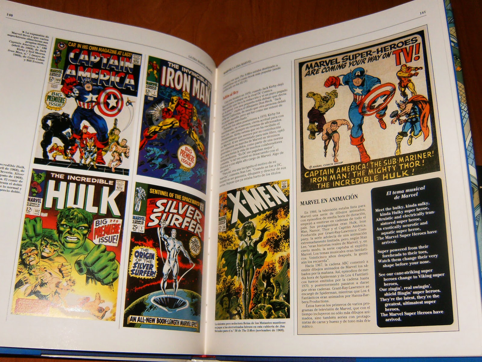 COMIC-ODINSON: -- RESERVADO -- LIBROS: MARVEL, CINCO FABULOSAS DECADAS ...