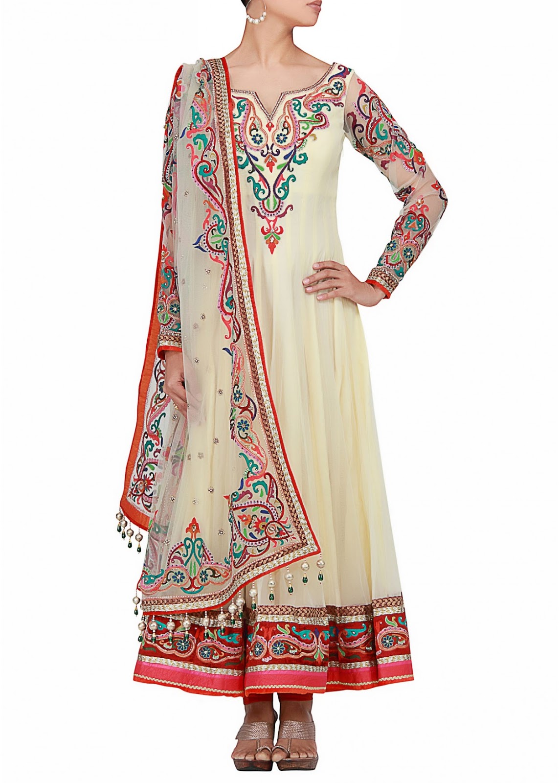 Latest Designer Anarkali Salwar kameez