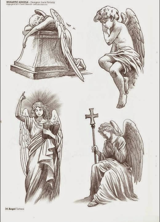 Tatuajes de ángeles y diseños de regalo