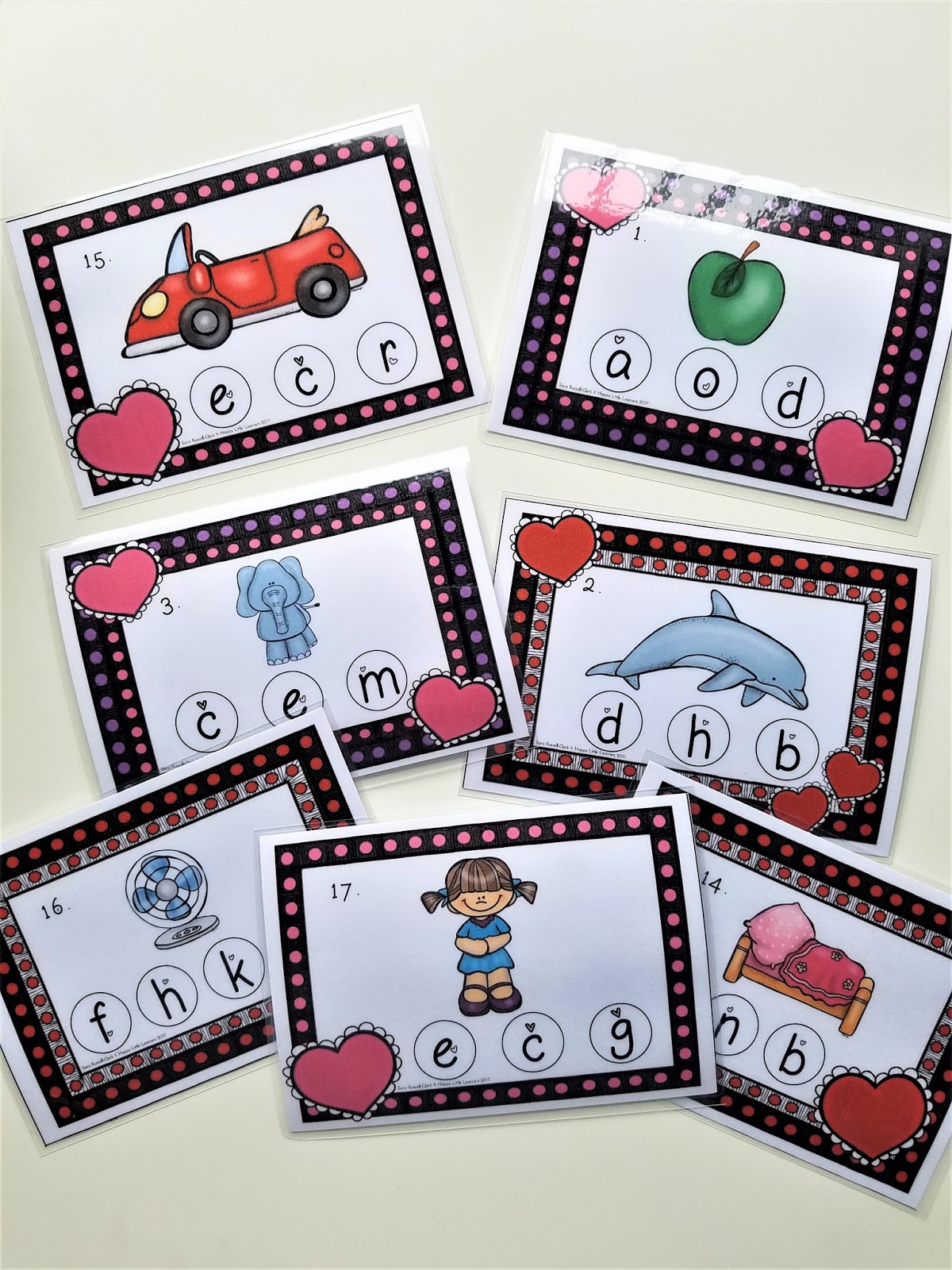 Happy Little Learners: Valentine's Day Literacy and Math Activity Pack