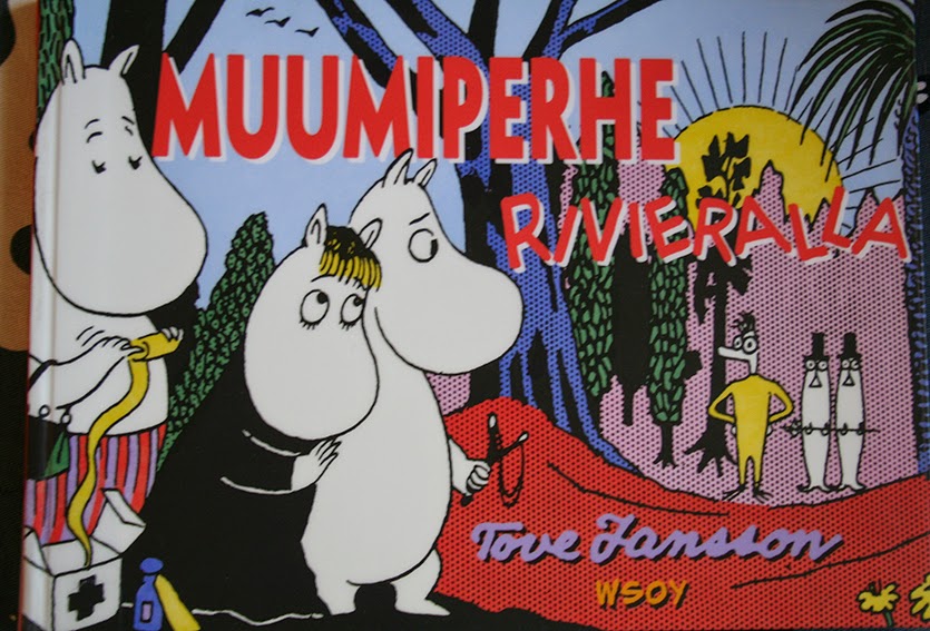 Lukemisia lapsille ja myös lasten vanhemmille: Muumiperhe Rivieralla ...