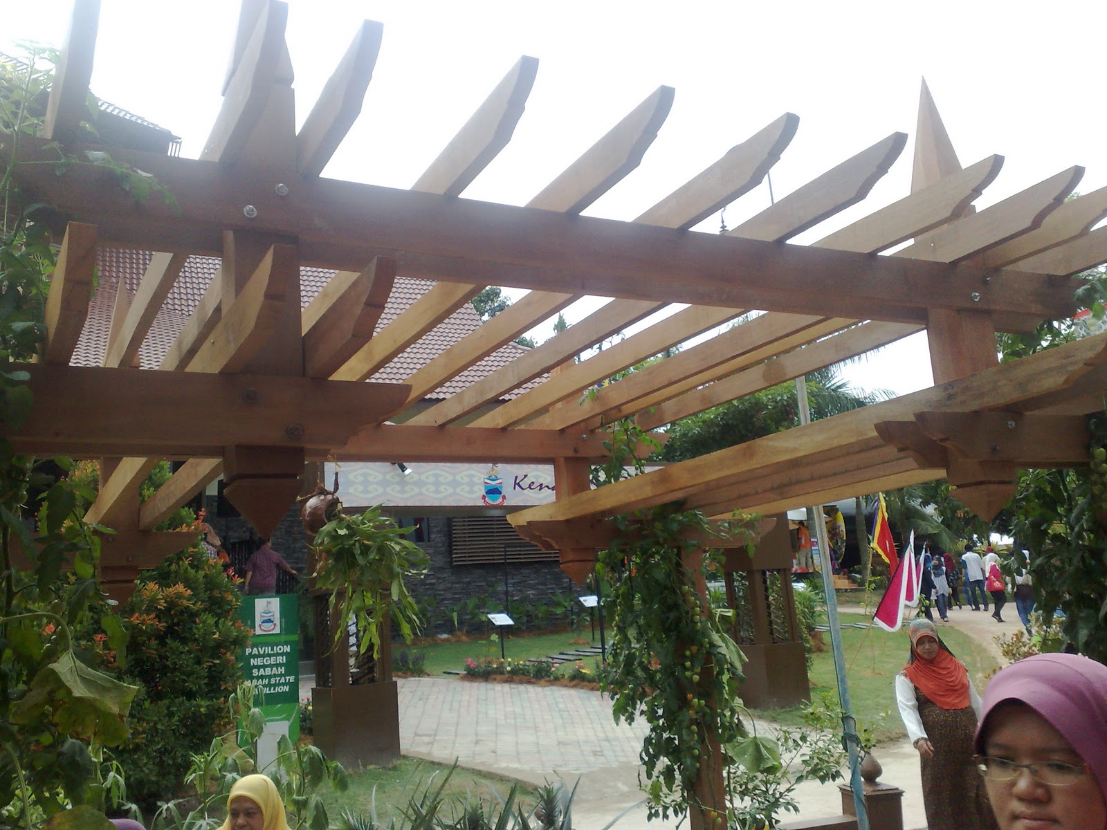 Bukit Rangin Landscape: Pergola